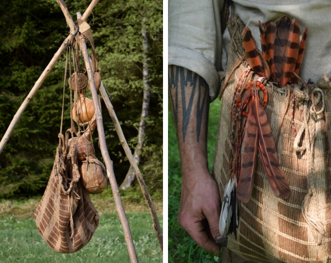 Barvení přírodními materiály a tkané tašky :: Cesta Velké Matky